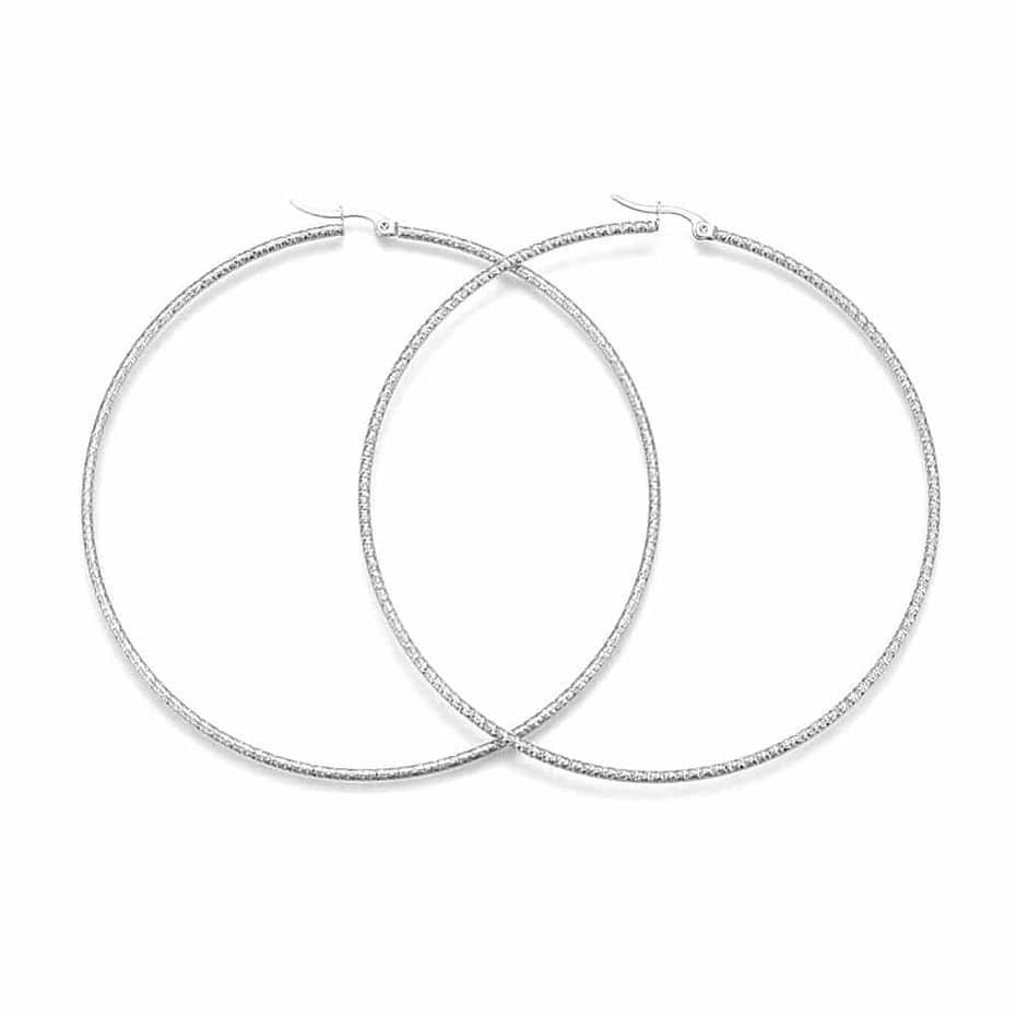 Stainless Steel Hoops 8cm