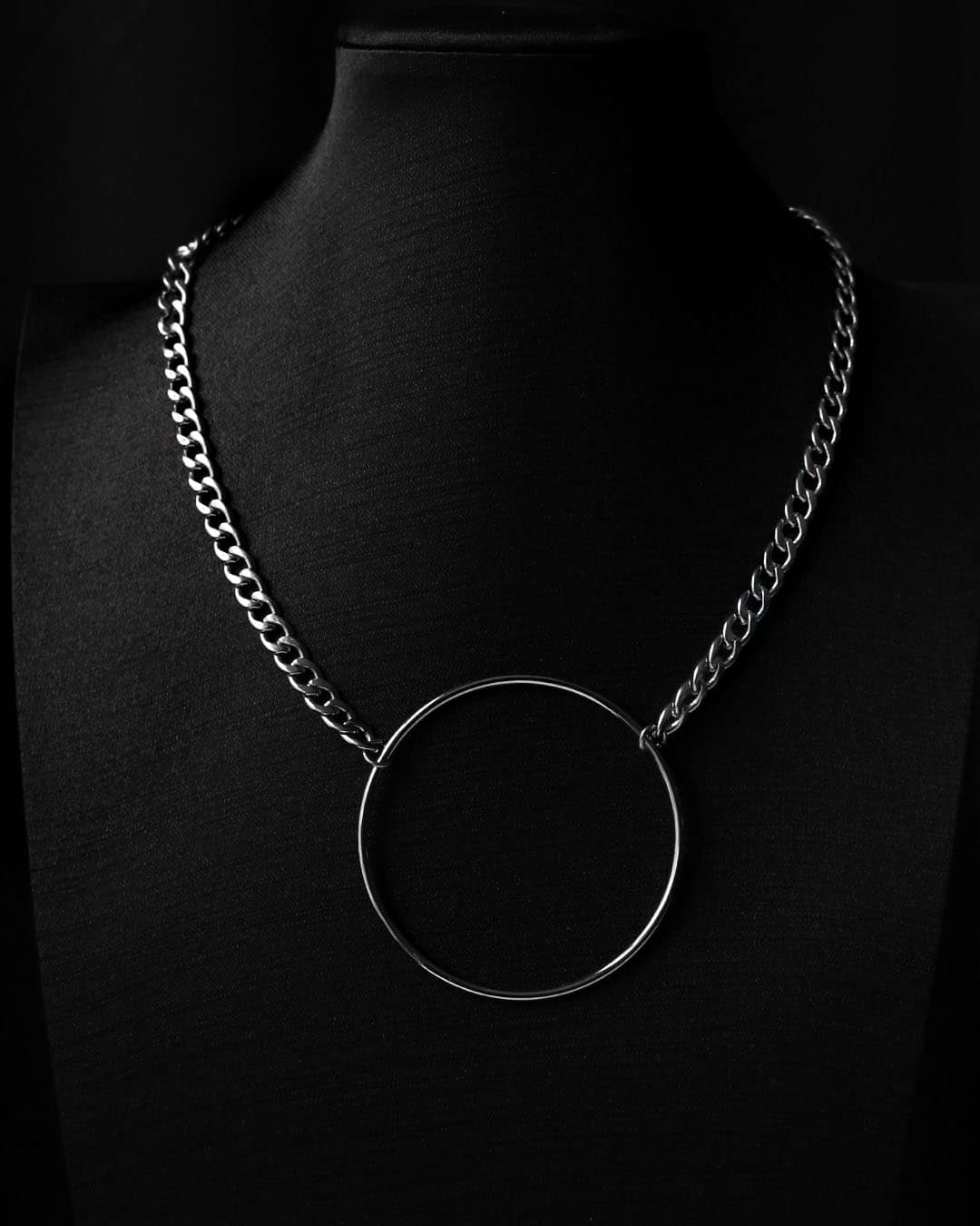 Oakley Stainless Steel Large O-ring Necklace